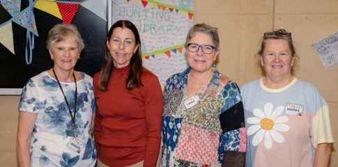 Textiles group unveils free bunting library in the City of Melville ...